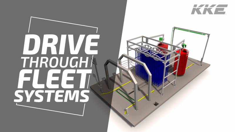 Drive Through Fleet Car Wash Systems - KKE Wash Systems Singapore