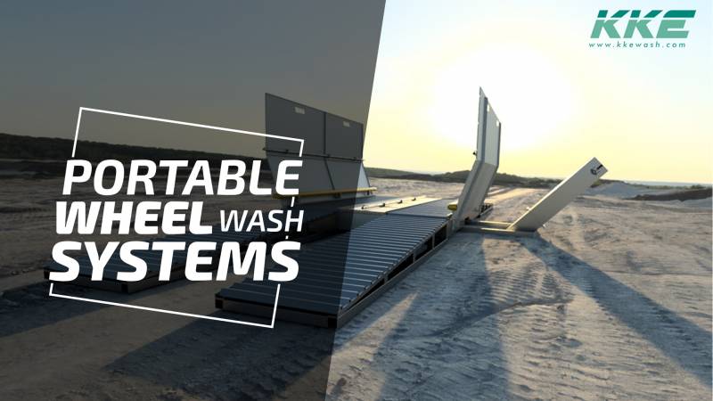 Portable Wheel Wash Systems Singapore - KKE Wash Systems Singapore